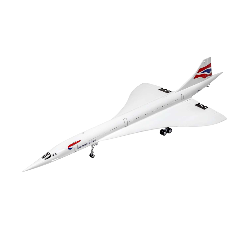 THE LAST FLIGHT OF THE CONCORDE MODEL KIT 1/144