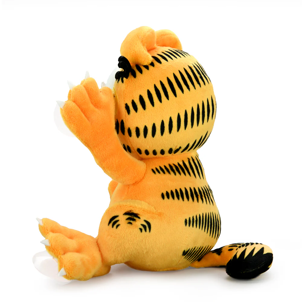 GARFIELD 8' PLUSH SUCTION CUP WINDOW CLINGER SCARED EDITION (PELUCHE ...