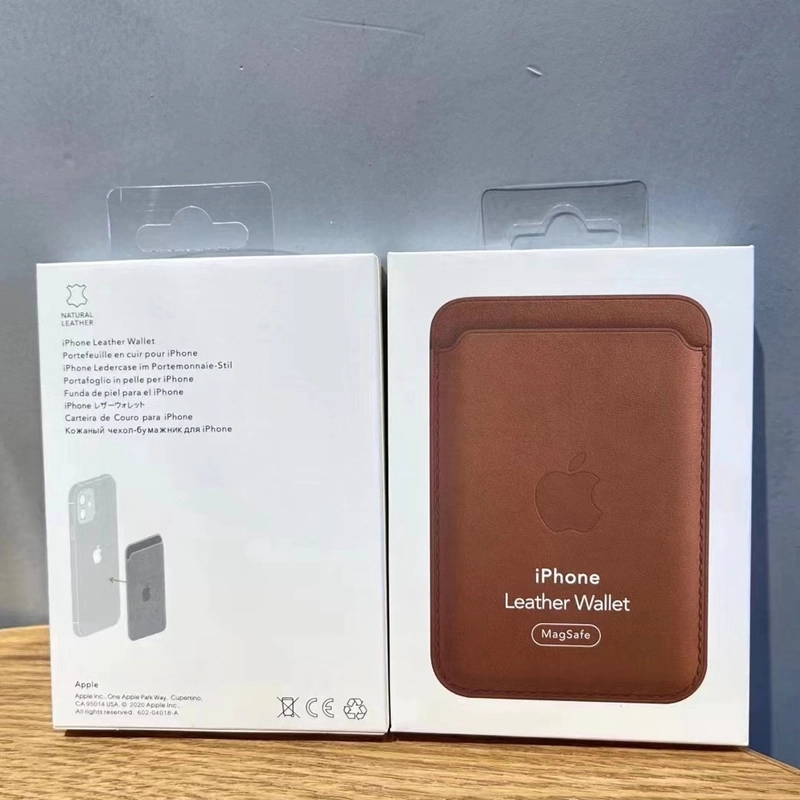 TARJETERO IPHONE LEATHER WALLET MAGSAFE