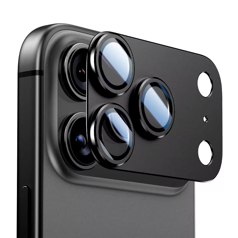 PROTECTOR DE CAMARA IPHONE 17 PRO MAX - IPHONE 17 PRO BLACK