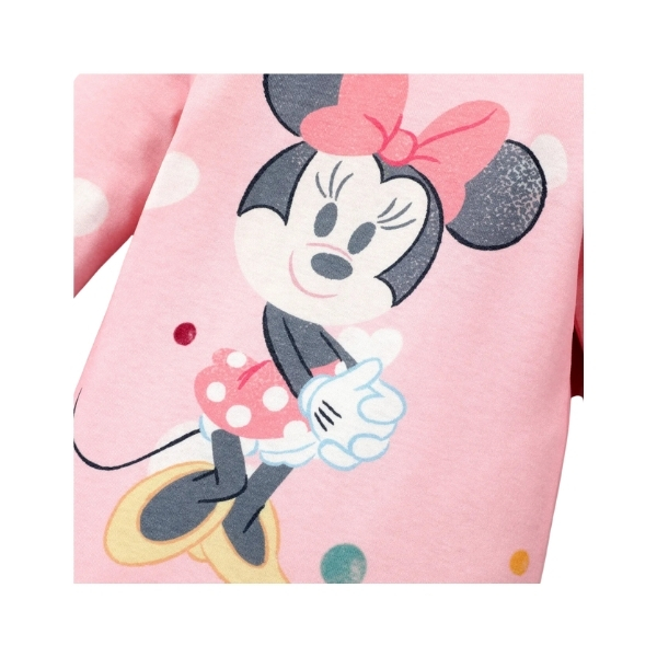 Ripley Enterizo NiÑa Rosado Minnie Mouse