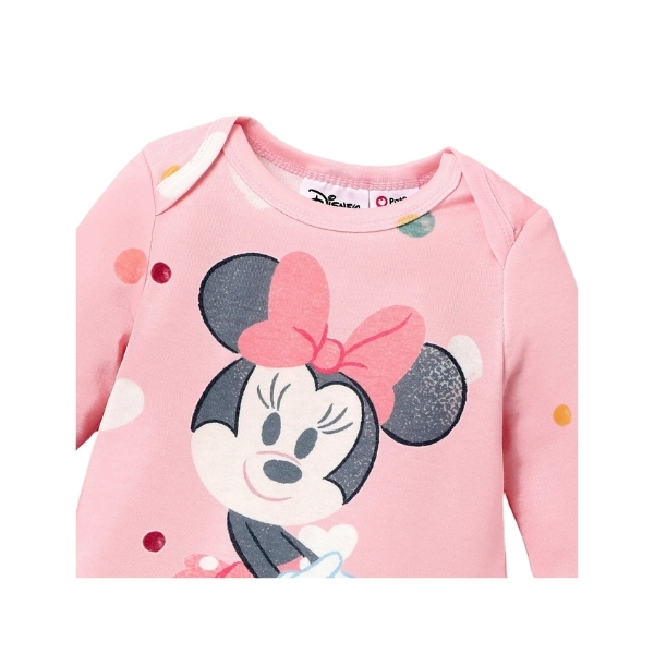 Ripley Enterizo NiÑa Rosado Minnie Mouse