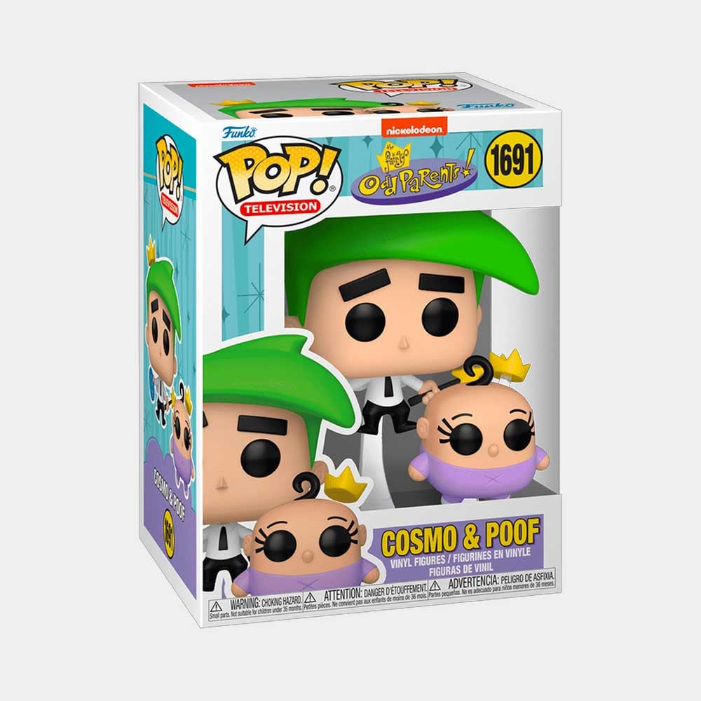 FUNKO POP! TELEVISION: THE FAIRLY ODDPARENTS - COSMO Y POOF