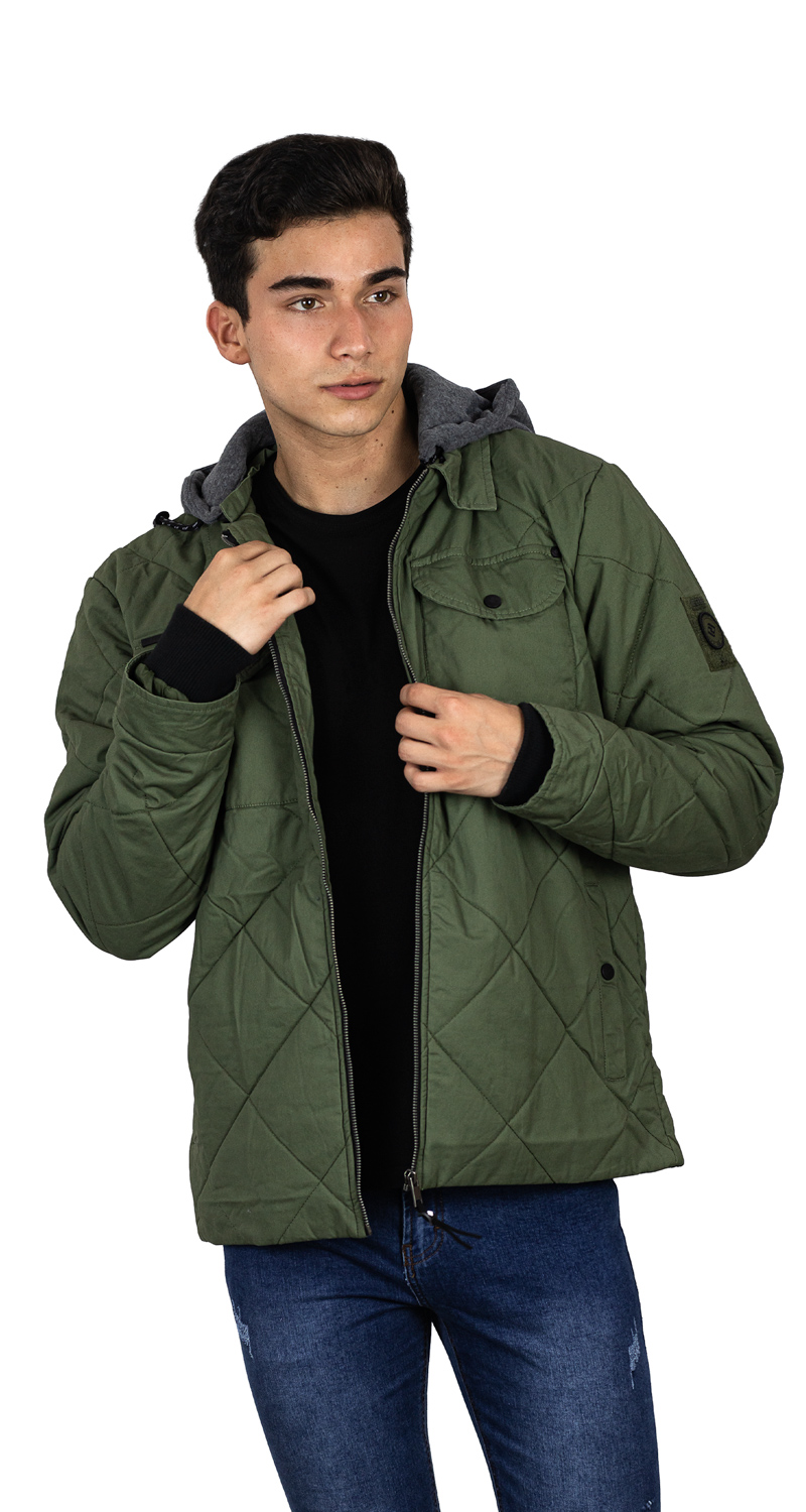 Ripley - CASACA HOMBRE RIFF RAFF STORMI VERDE MILITAR