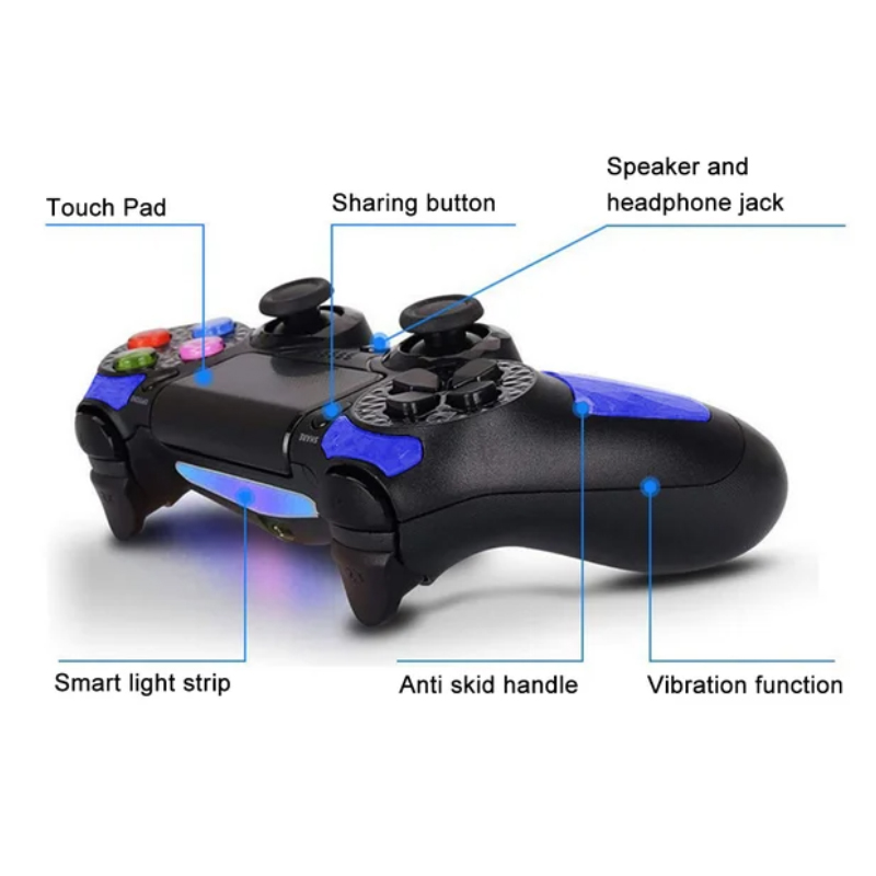 Ripley - KIT 2 MANDOS INALÁMBRICO PS4 PC LAPTOP DUALSHOCK RECARGABLE