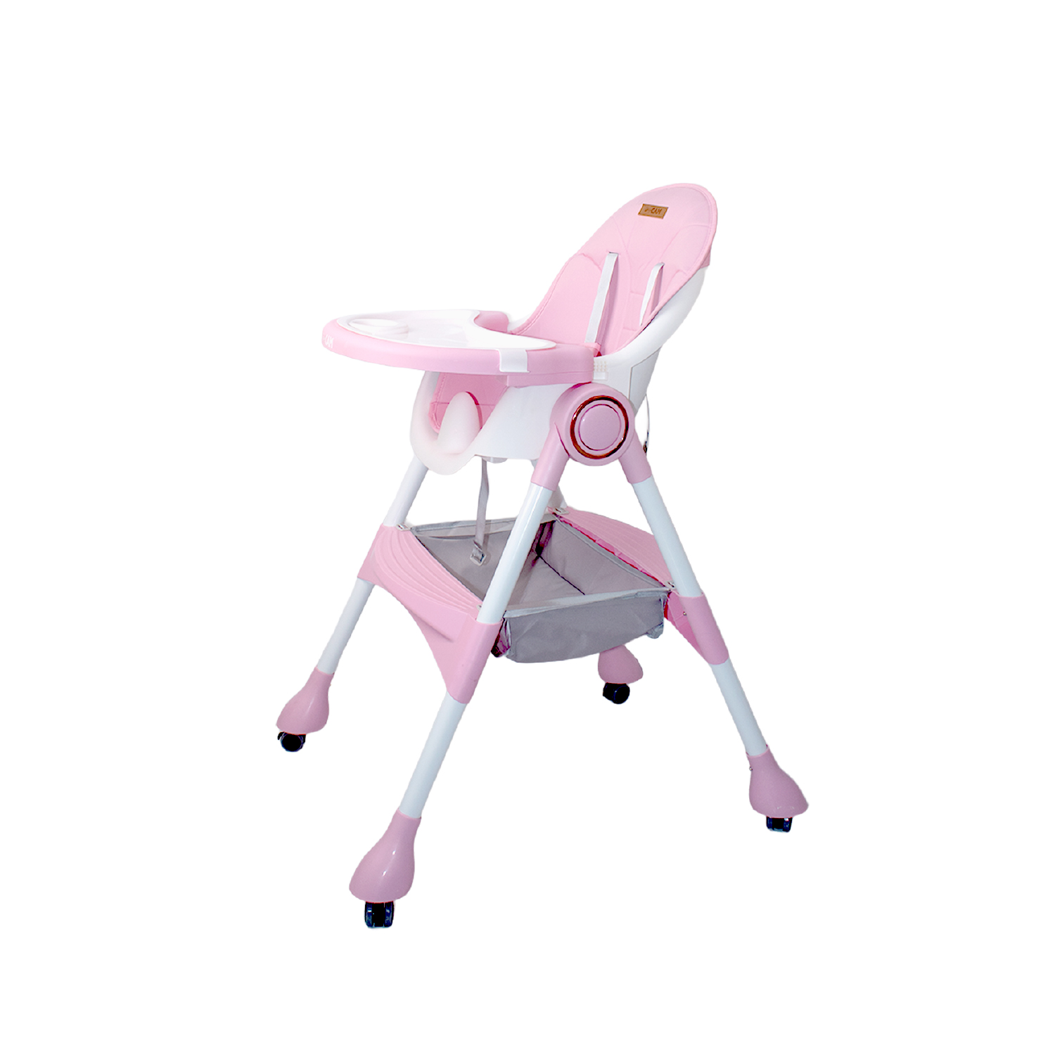 SILLA DE COMER WESLEY BABY CAM ROSADO