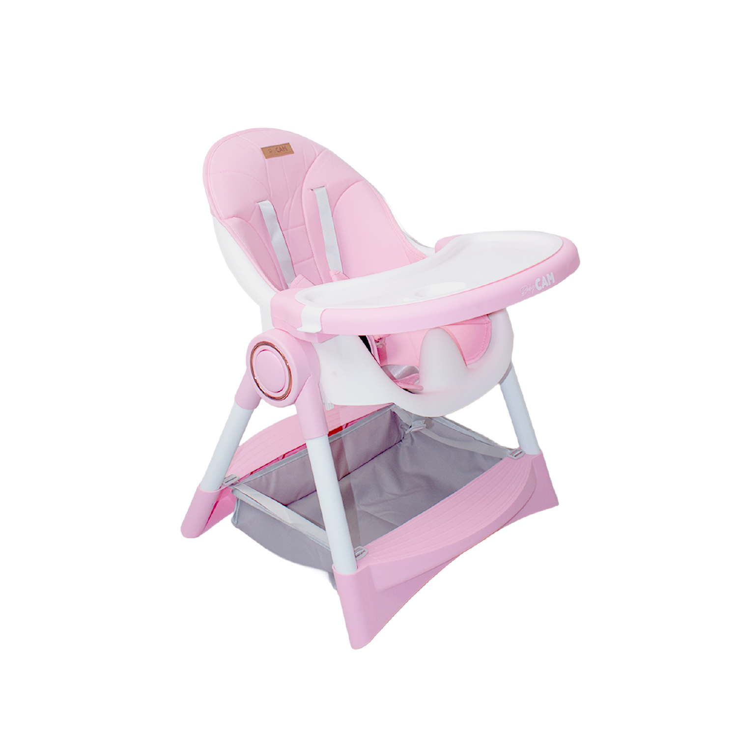 SILLA DE COMER WESLEY BABY CAM ROSADO
