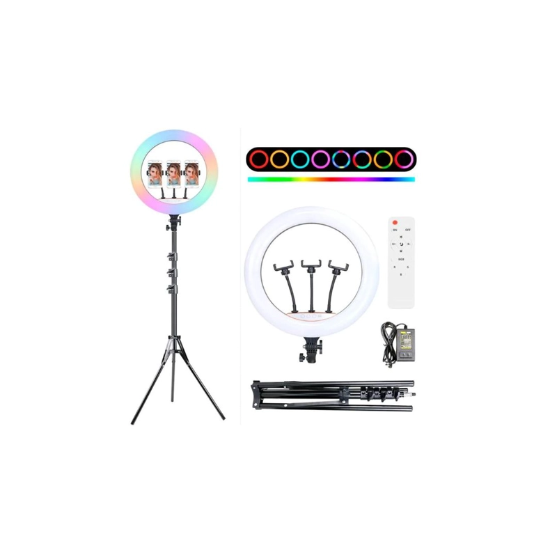 ARO LED DE 56 CM CON TRIPODE