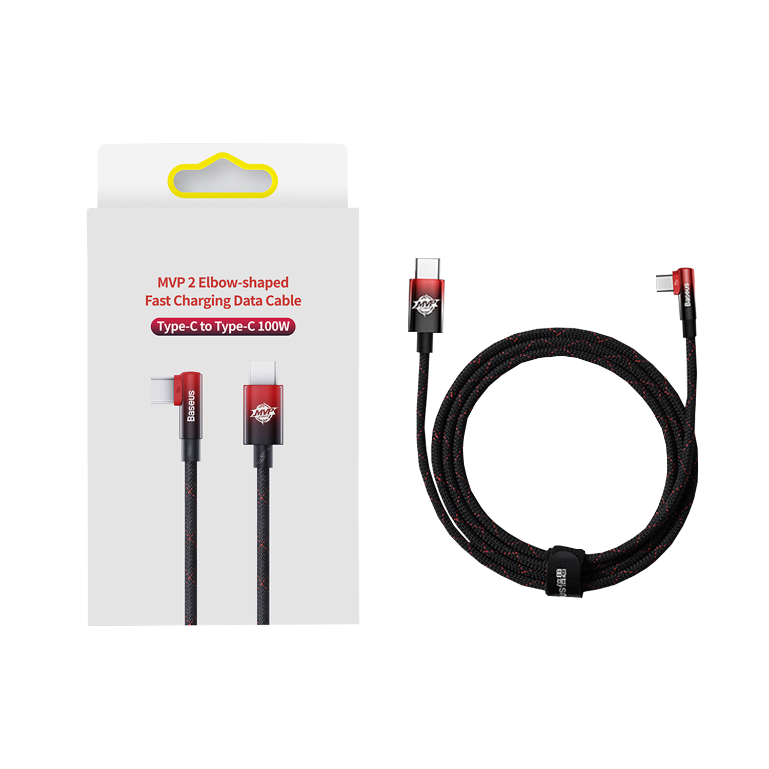 Ripley - CABLE DE CARGA RÁPIDA 100W UBC TIPO-C 100W 90° GRADOS 2 METROS ...