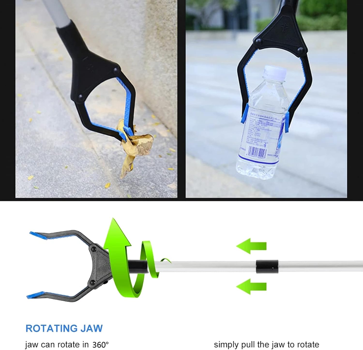 PINZA EXTENSIBLE PARA ALCANZAR Y RECOGER OBJETOS