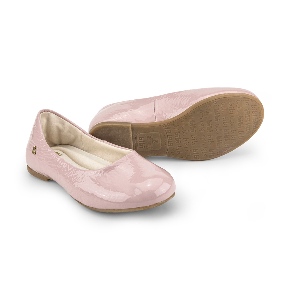 Ripley - BALLERINAS NIÑA BIBI CUERO ROSADO 1171029