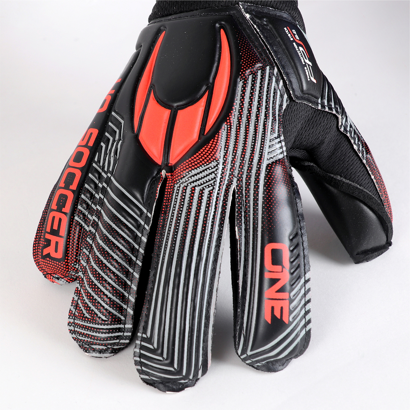 GUANTE DE ARQUERO HO SOCCER ONE FL PROTEK BLADE RED SHADOW T9