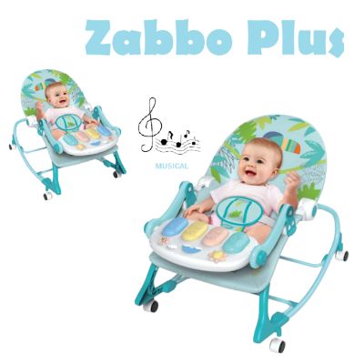 Ripley - SILLA MECEDORA ZABBO PLUS METAL CELESTE MUSICAL