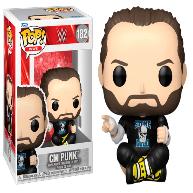 FUNKO POP WWE CM PUNK #182