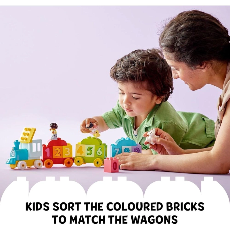 LEGO DUPLO TREN DE NÚMEROS EDUCATIVO JUGUETE SENSORIAL PARA NIÑOS PEQUEÑOS