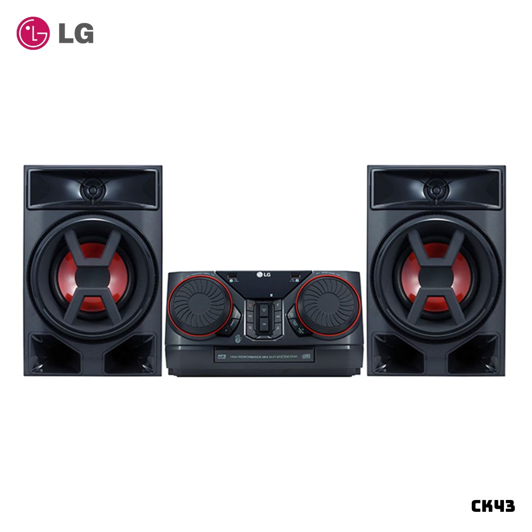 PARLANTES LG XBOOM 300W MINI COMPONENTE - CK43