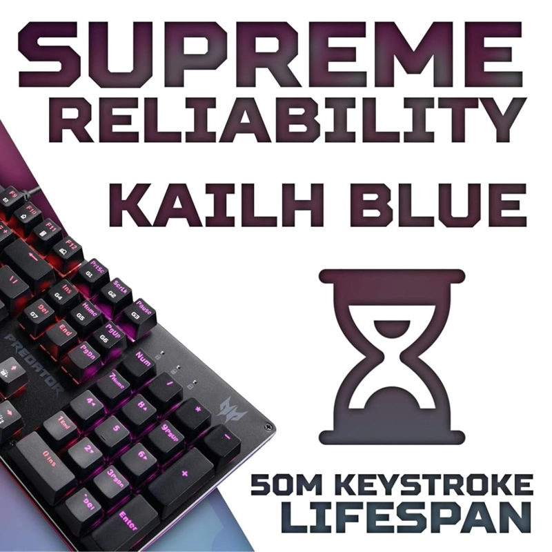TECLADO GAMER ACER PREDATOR ANTI-GHOSTING - AETHON 303