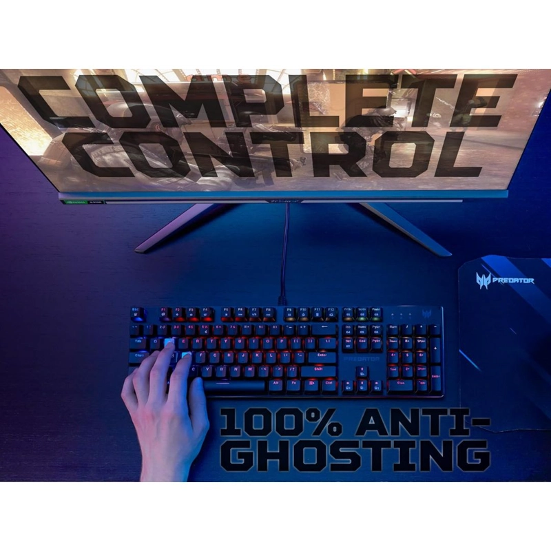 TECLADO GAMER ACER PREDATOR ANTI-GHOSTING - AETHON 303