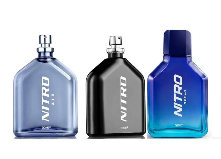 TRIO DE PERFUME NITRO Y NITRO AIR Y NITRO OCEAN - CYZONE