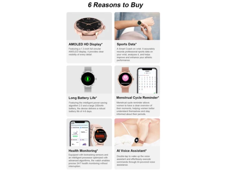 Ripley - SMARTWATCH DTS DIAMOND, AMOLED, DOBLE CORREA DORADA Y ROSADA ...