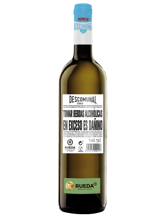 Ripley - VINO BLANCO DESCOMUNAL BOTELLA VIDRIO 750ML