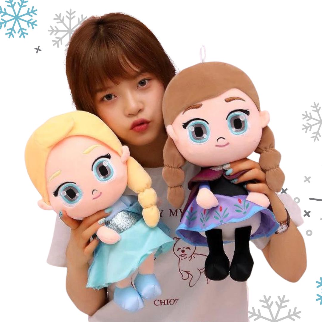 Ripley - PELUCHE ELSA FROZEN MIDE 45 CM ALTO - ANA FROZEN