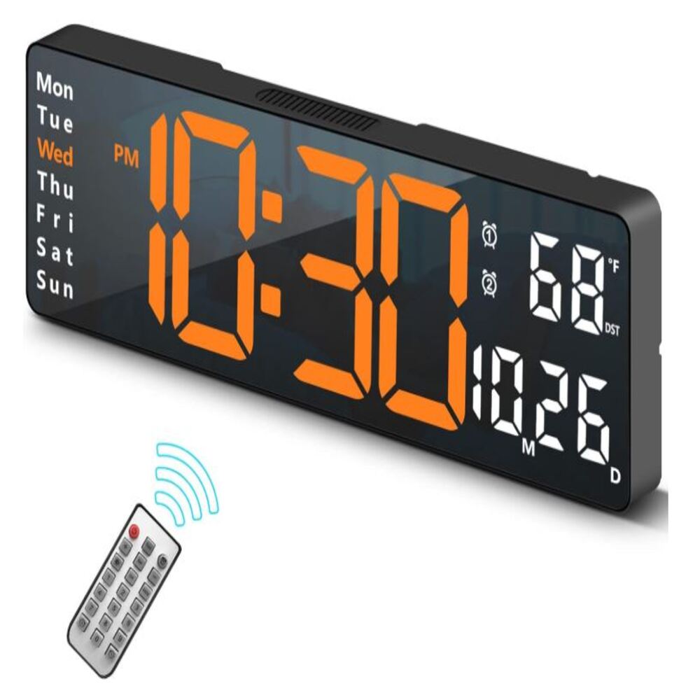 RELOJ DE PARED DIGITAL PARA DECORACIÓN