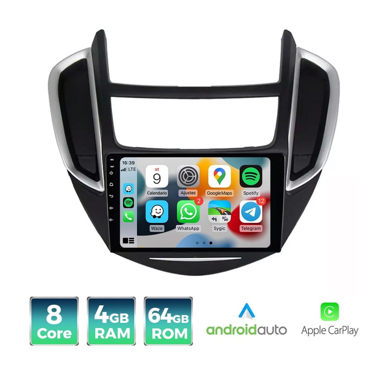 Ripley - AUTORADIO CHEVROLET TRACKER 2012-2017 4 RAM + 64 GB8 NUCLEOS