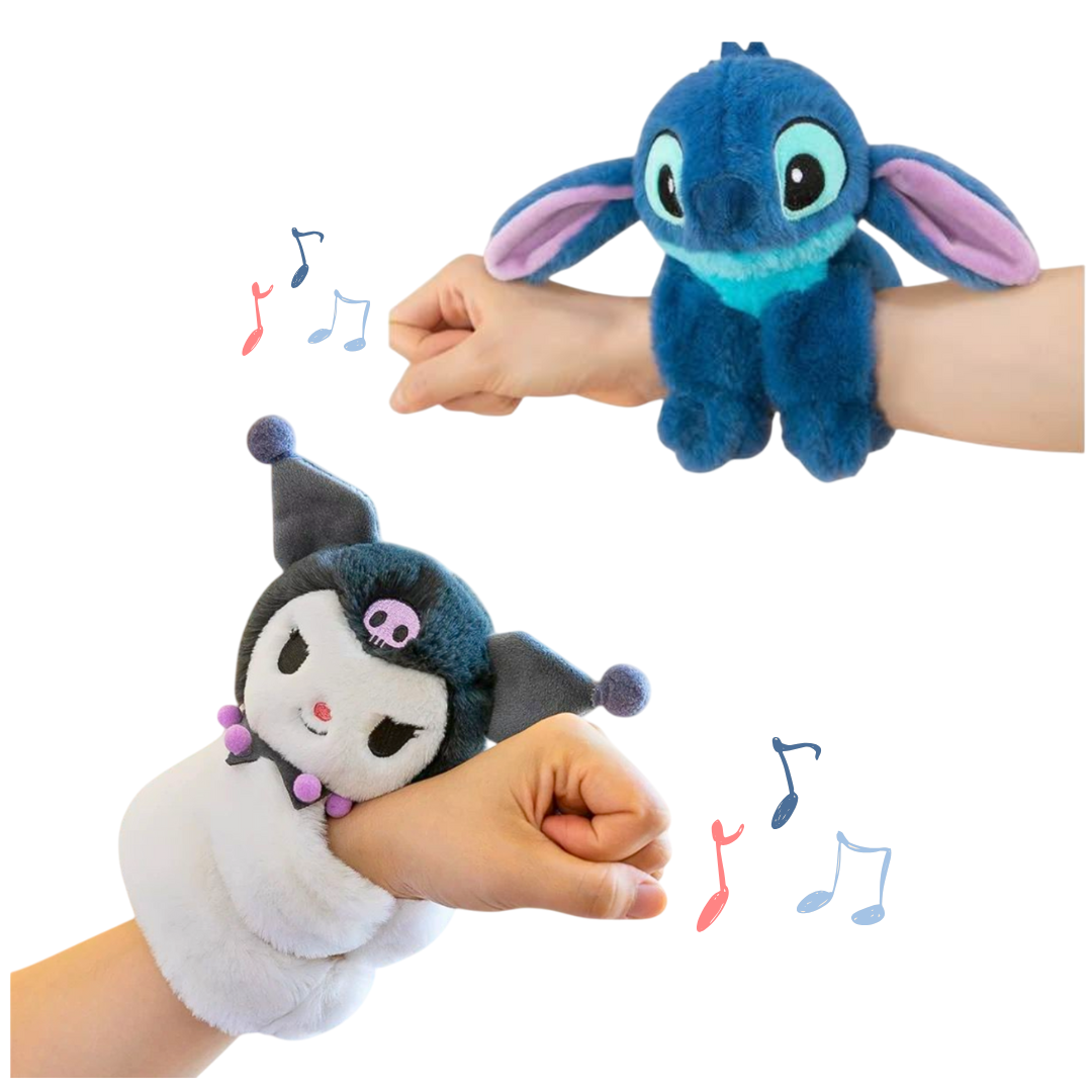 PACK BRAZALETES MUSICALES - STITCH Y KUROMI - DISEÑO SLAP