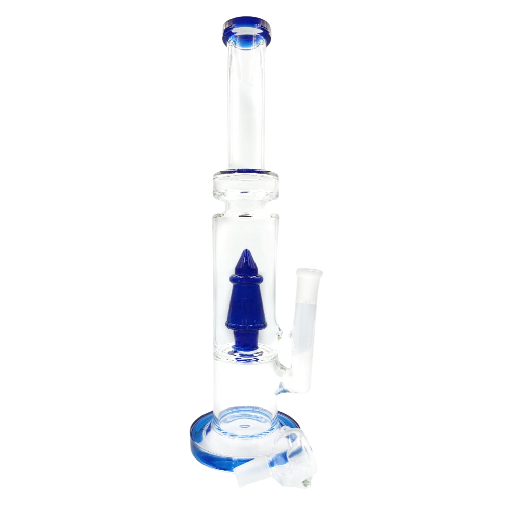 Ripley - BONG DE PYREX CON PERCOLADOR TRIANGULO 31CM AZUL