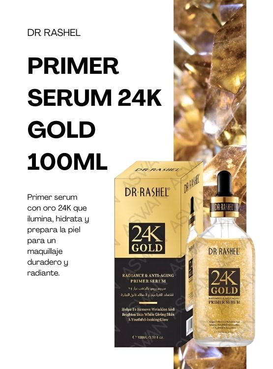 PRIMER SERUM 24K GOLD 100ML - DR RASHEL