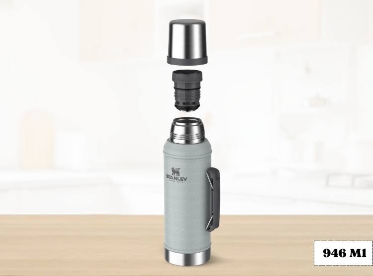 Ripley - TERMO DE BEBIDA STANLEY CLASSIC SILVER 946 ML
