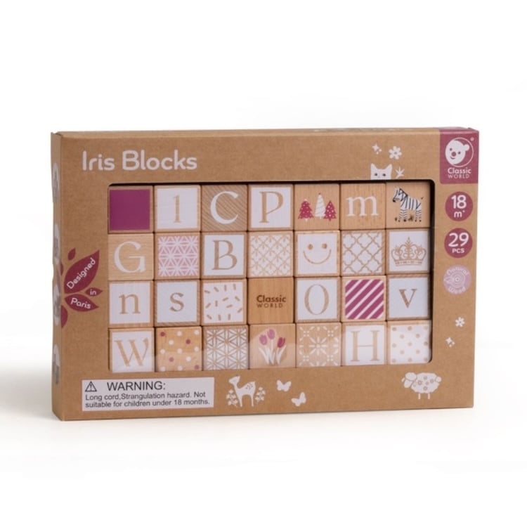 Ripley - BLOQUES IRIS, IRIS BLOCKS, DE MADERA, CLASSIC WORLD
