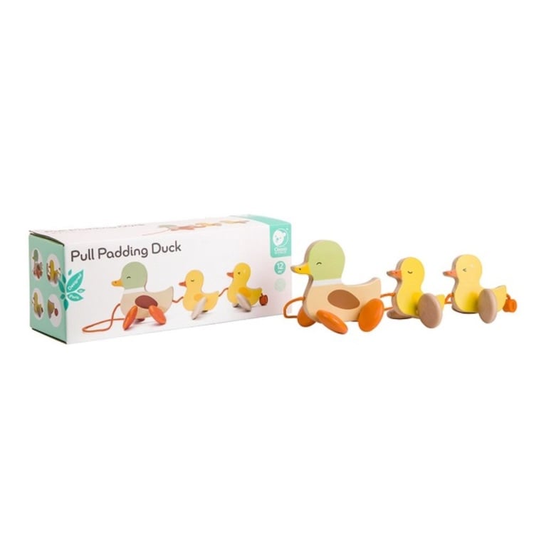 Ripley - PATOS PARA JALAR, PULL PADDING DUCK, DE MADERA, CLASSIC WORLD