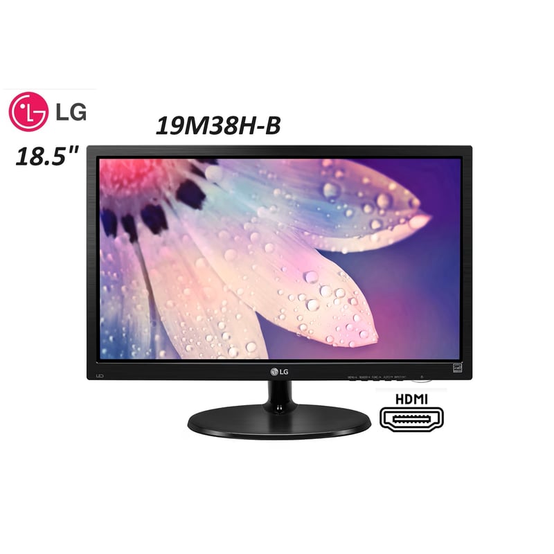 Ripley - MONITOR LG 19M38H DE185″ LED TN 75HZ 5MS HDMIVGA