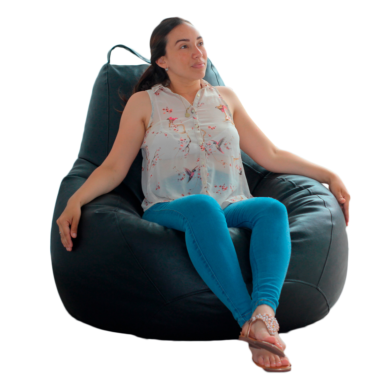 Ripley - PUFF PERA SILLÓN JUMBO