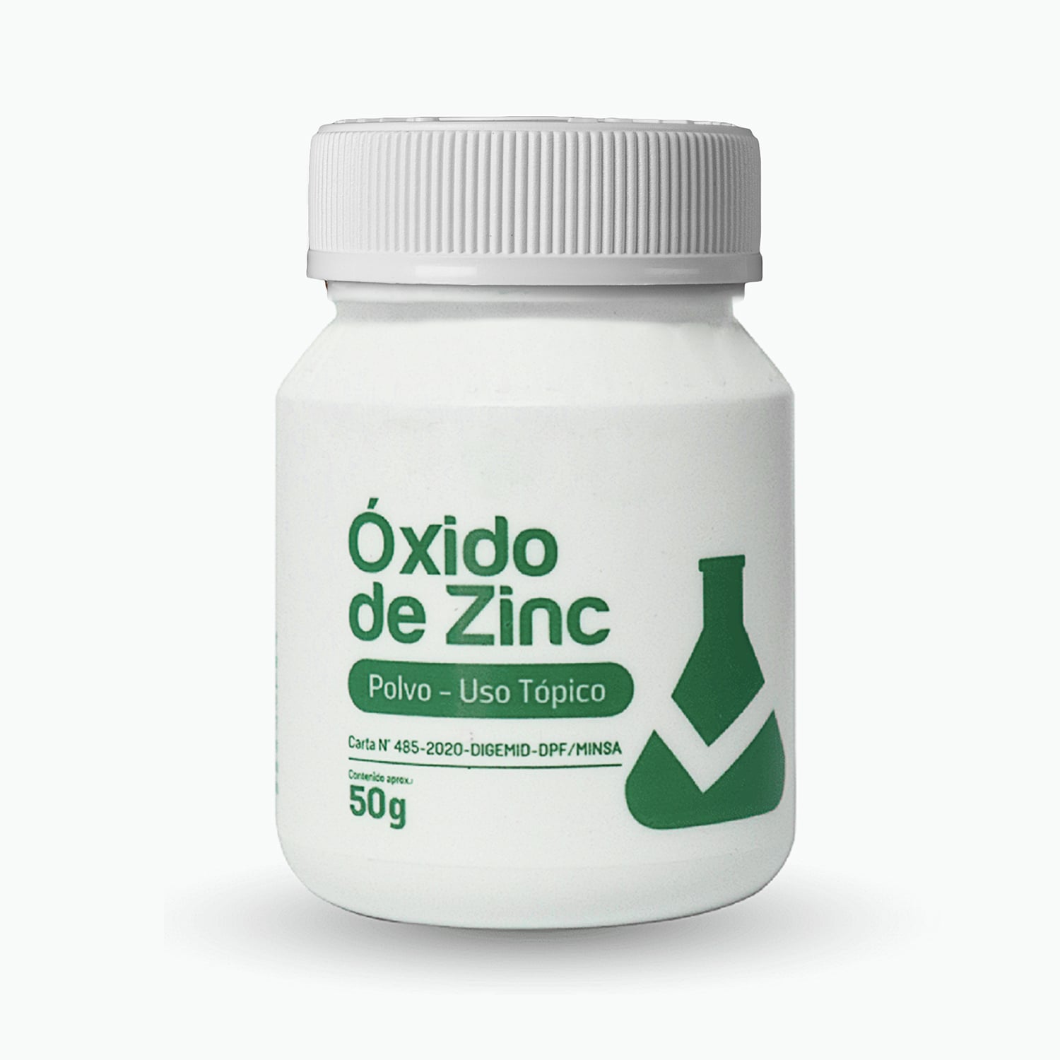 ÓXIDO DE ZINC POLVO DE 50 GR