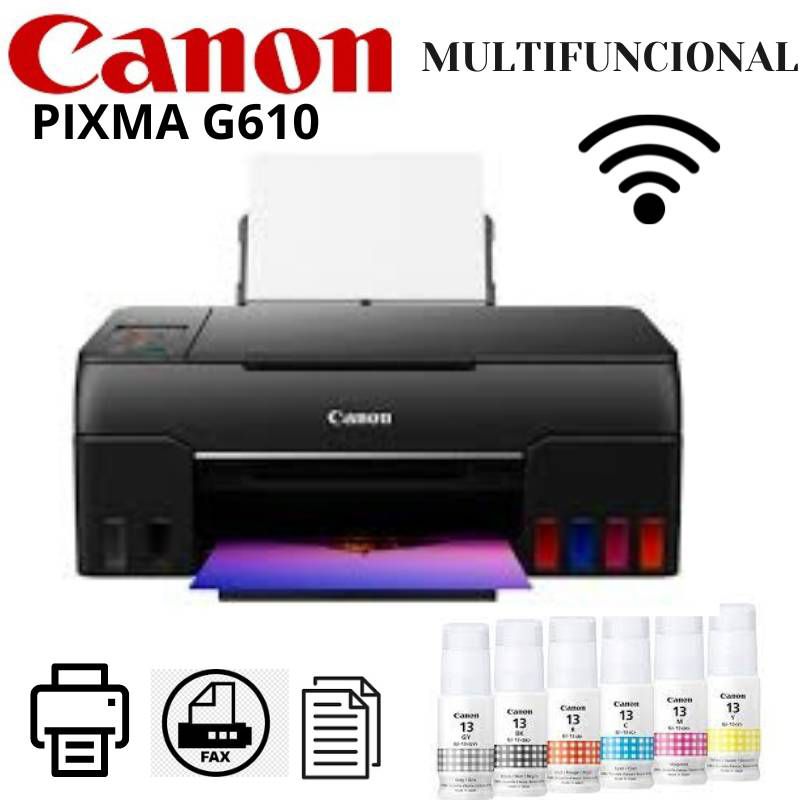 Ripley - IMPRESORA MULTIFUNCIONAL FOTOGRÁFICA CANON PIXMA G610 WIFIUSB