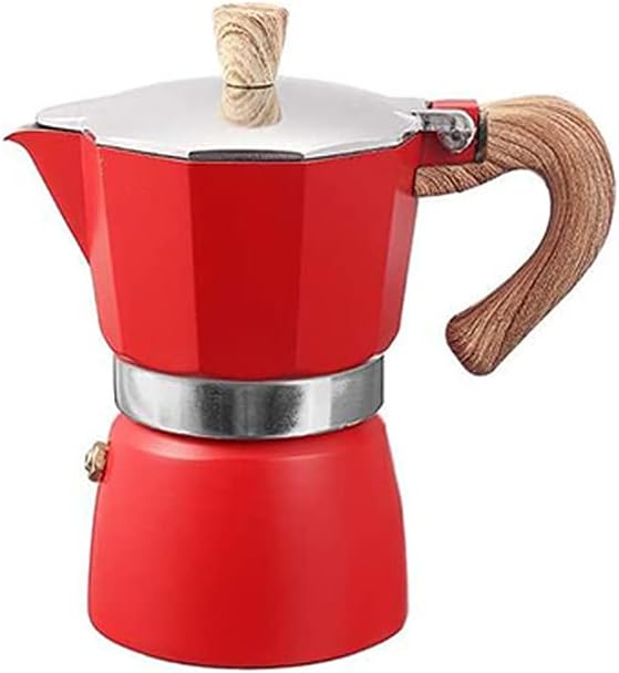 GRECA ITALIANA VINTAGE ROJO 9 TAZAS