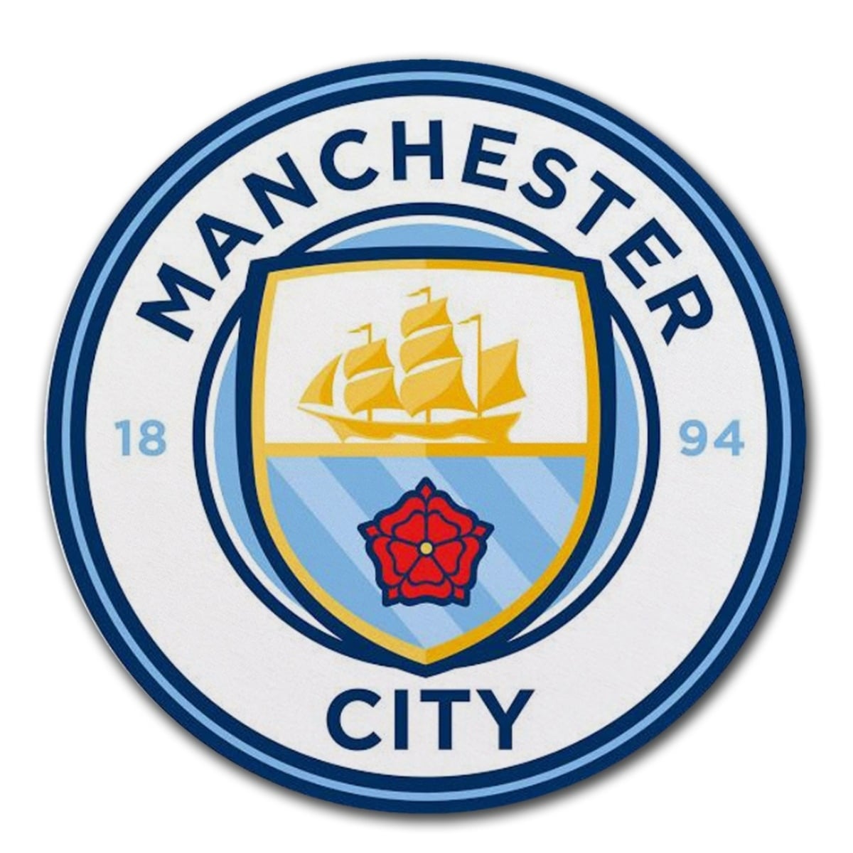 MOUSE PAD CIRCULAR MANCHESTER CITY