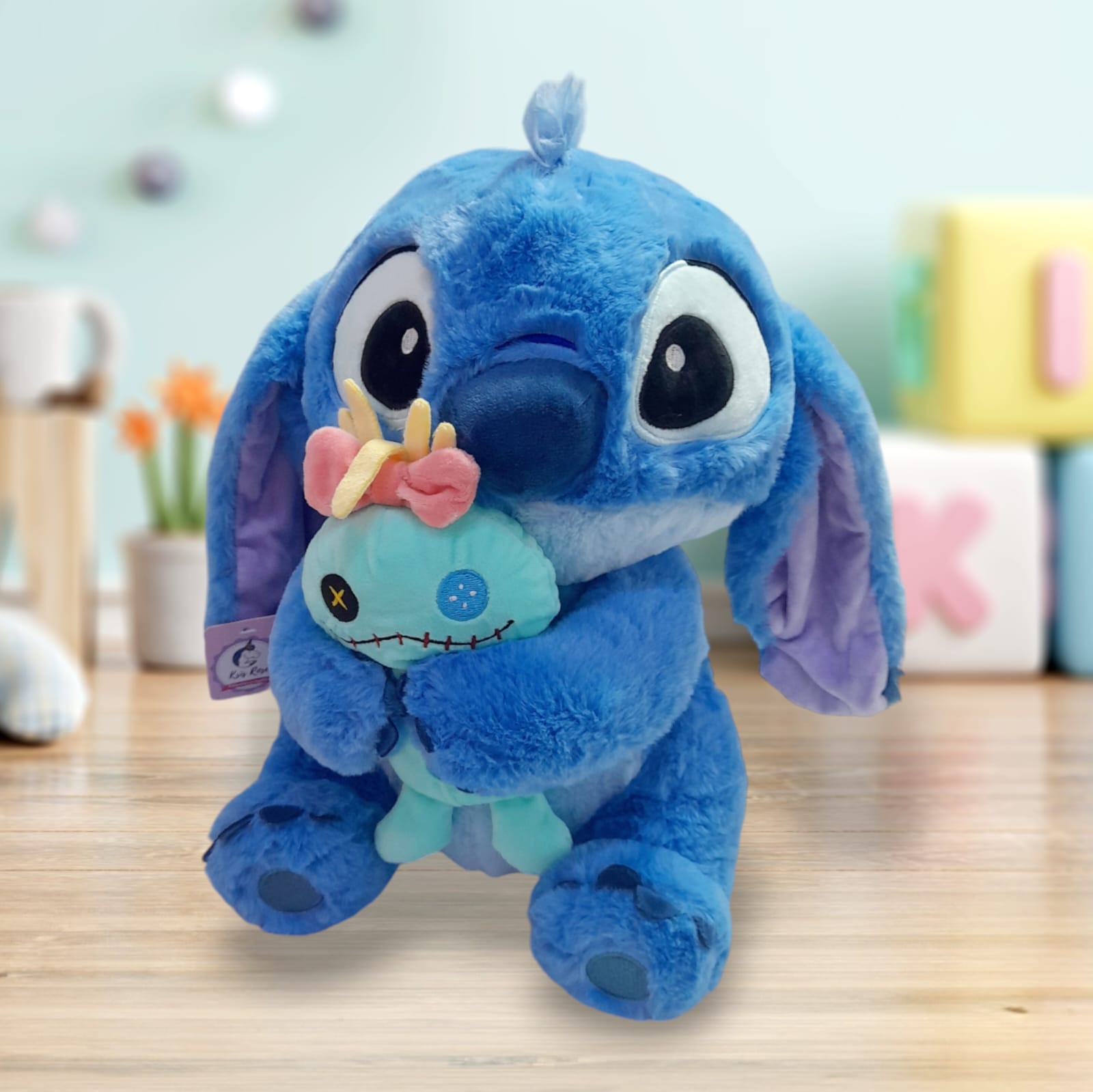 Ripley - PELUCHE STITCH AZUL 35 CM
