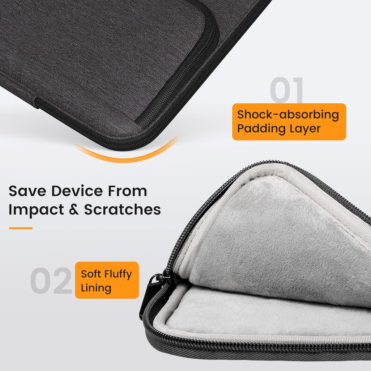 MOKO FUNDA BAG PARA IPAD PRO 11 M5 M2 AIR 4 5 6 10.2 10MA