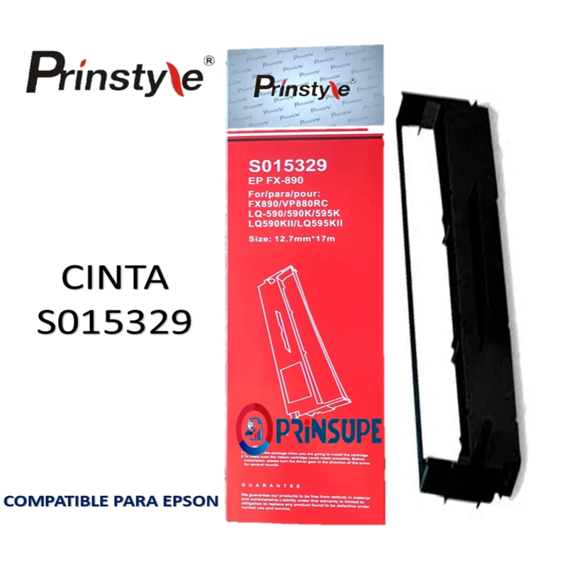 CINTA S015329 FX-890 / LQ-590 PRINSTYLE FX890 / LQ590 COMPATIBLE