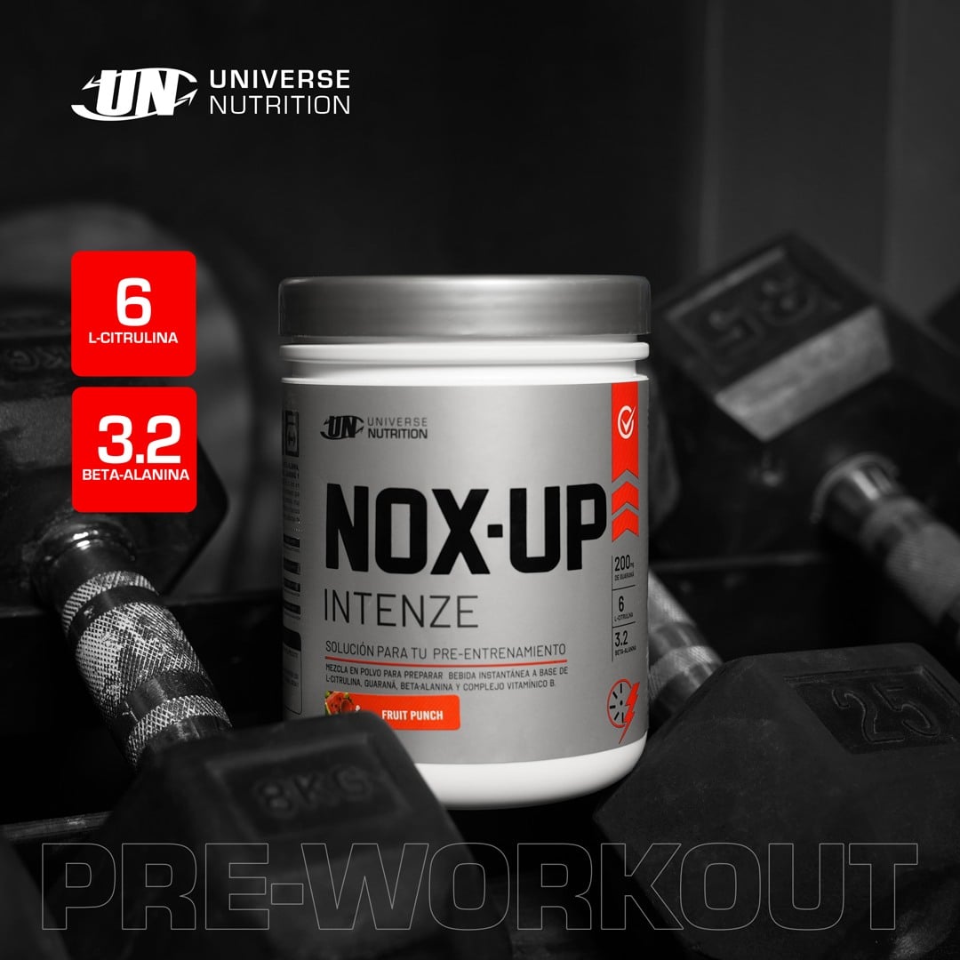 WHEY PRO 1.1 KG VAINILLA + PRE ENTRENO NOX UP 600 GR FRUIT + CREATINA ...