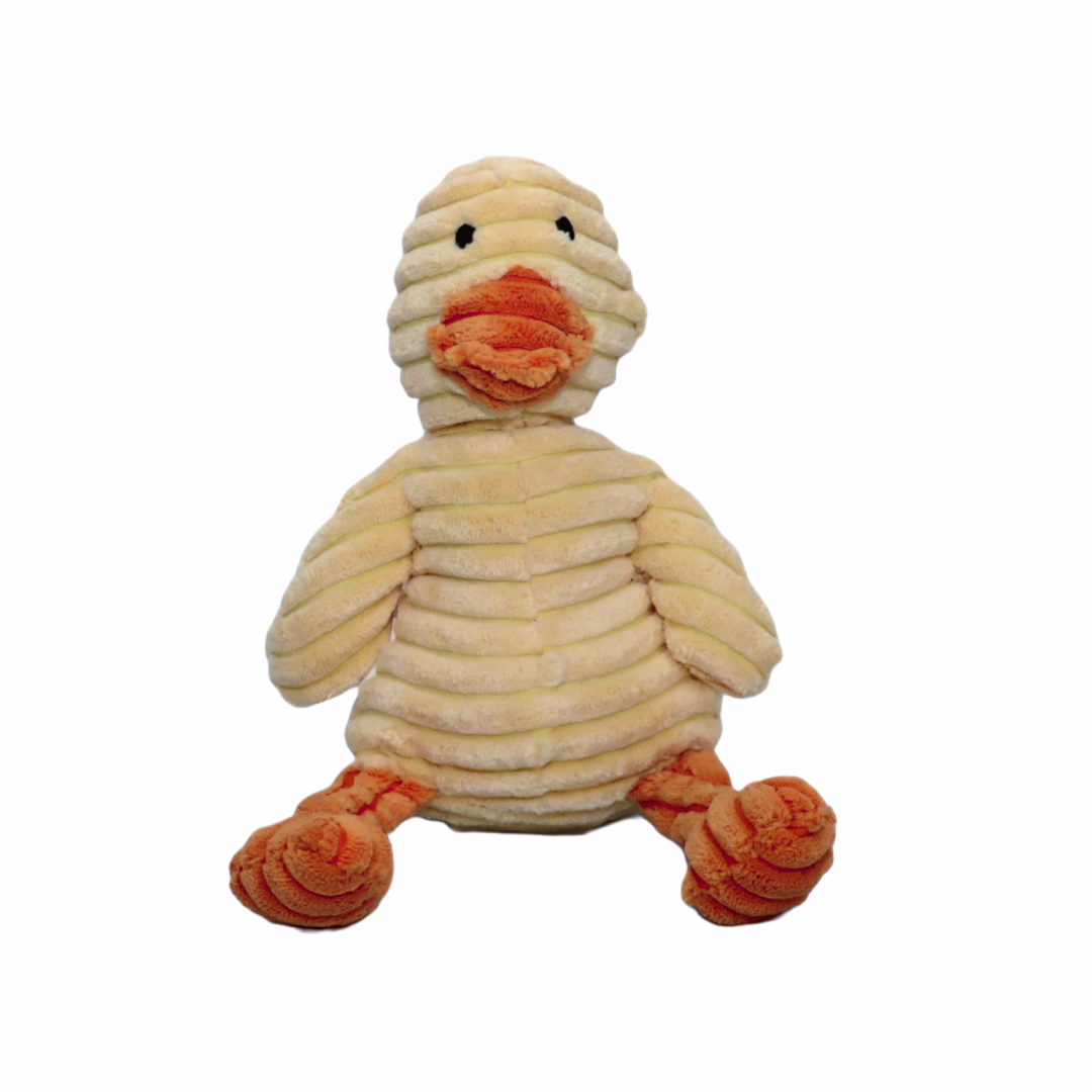 Ripley - PELUCHE PERRO MODELO PATO RESISTENTE A MORDEDURAS