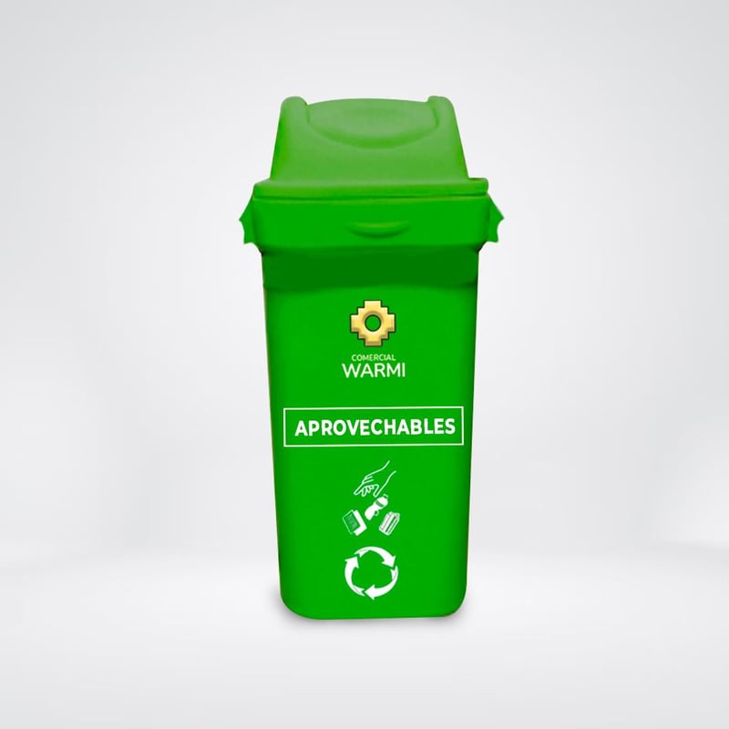 Ripley - TACHO MODELO ECOPLAST VAIVÉN WARMI 55 LT VERDE APROVECHABLES