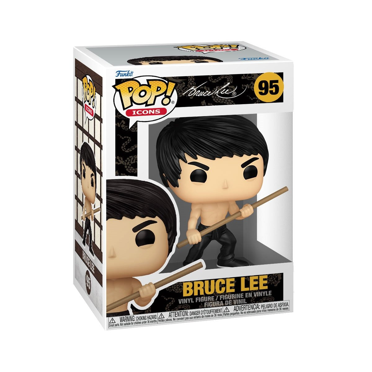FUNKO POP! ICONS: BRUCE LEE (DYNAMIC) 95