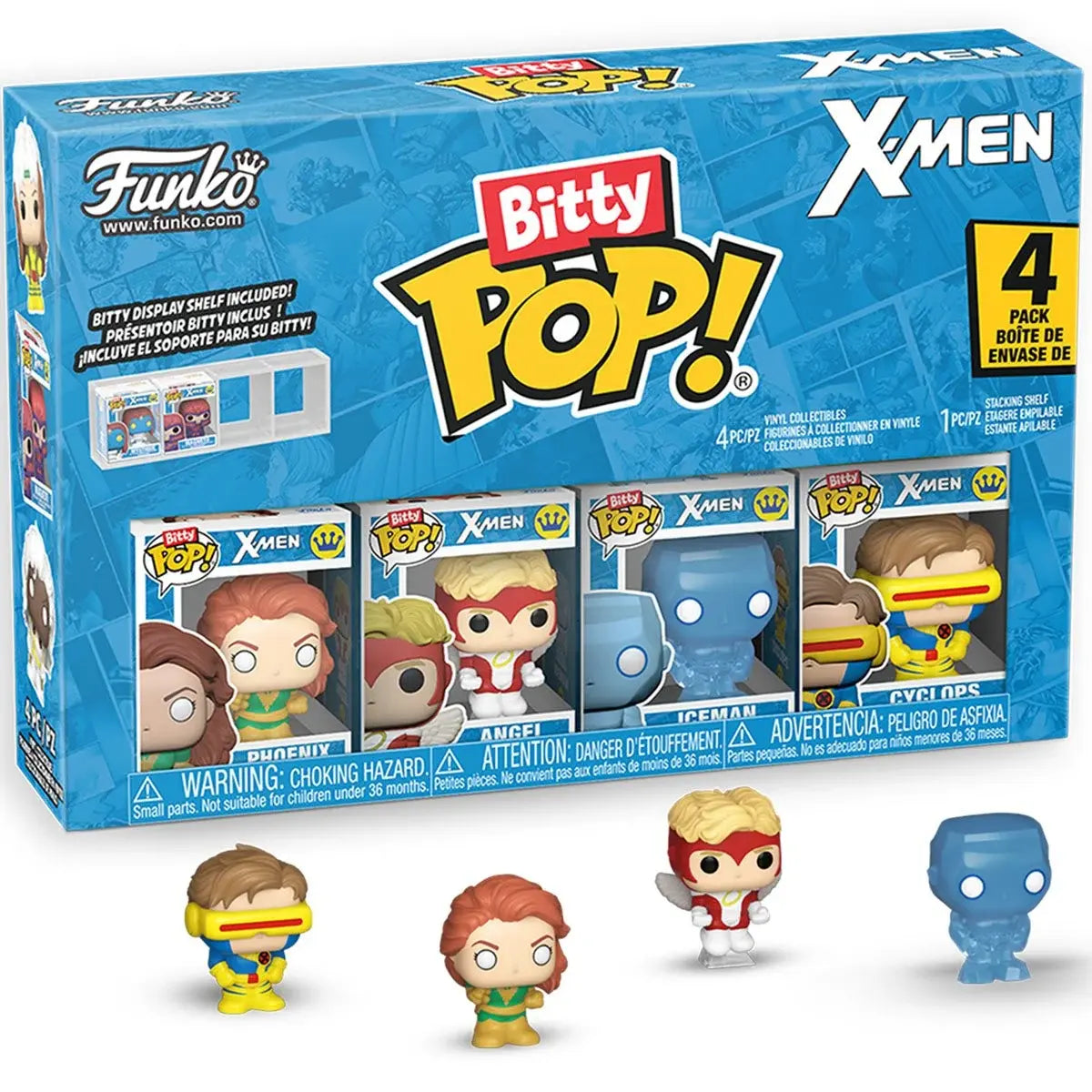 FUNKO BITTY POP! MARVEL: X-MEN - 4PACK (JEAN GREY)