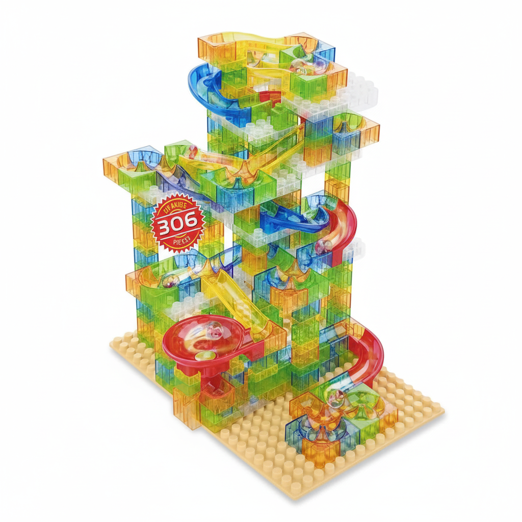 LABERINTO DIDÁCTICO PISTA JUGUETE 306 PIEZAS INFANTIL