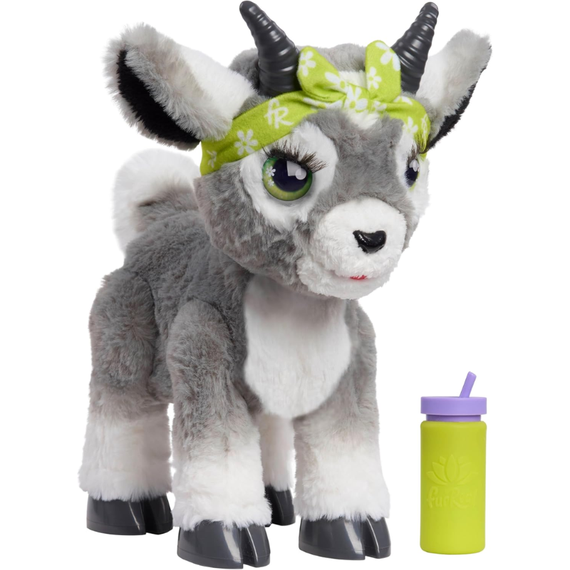FURREAL DAISY THE YOGA GOAT - JUGUETE INTERACTIVO DE PELUCHE